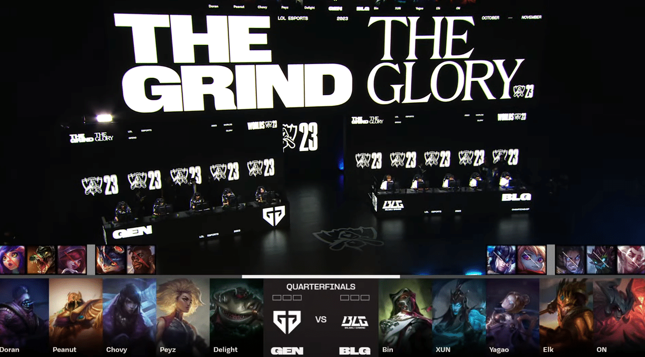 Gen.G vs BLG Worlds 2023 Quarterfinals Recap