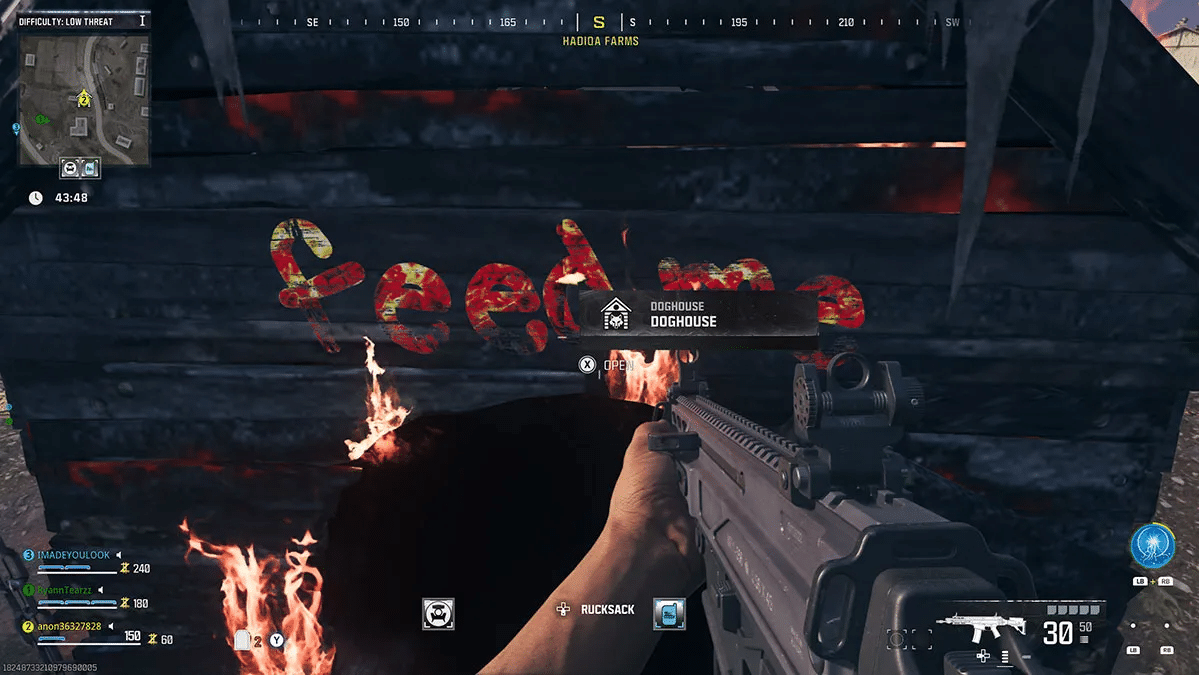 How Do You Pet A Hellhound In Call of Duty: MW3 Zombies