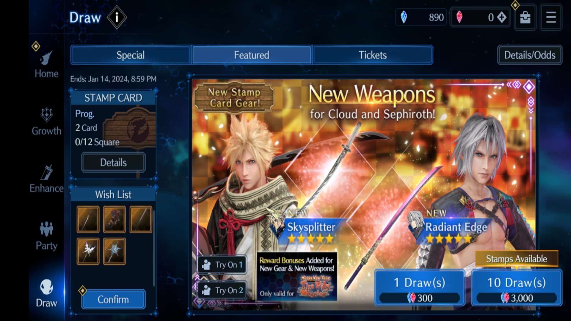 Final Fantasy 7 Ever Crisis New Year's Event: Everything You Need to Know