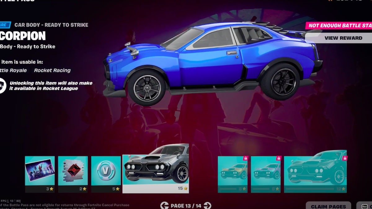 Fortnite Chapter 5 Battle Pass All Epic Rewards and Tiers