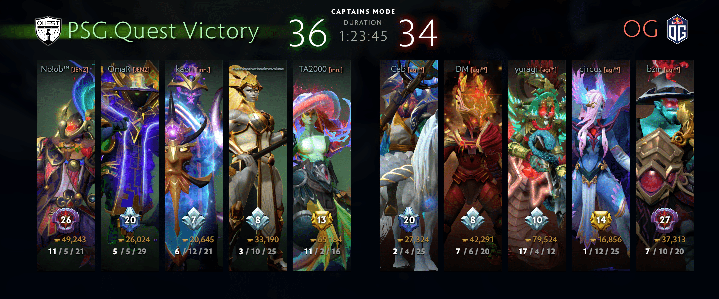The Most Intense Dota 2 Matches in 2023 That We Witnessed