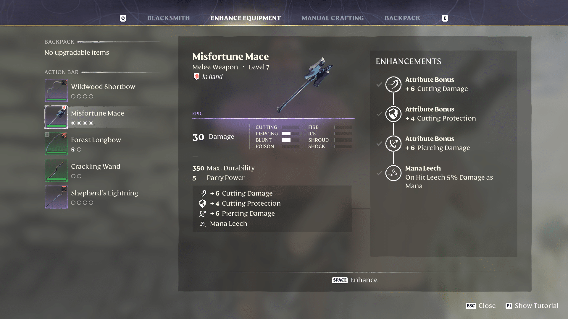 Enshrouded Item Upgrade – How to Enhance your Items