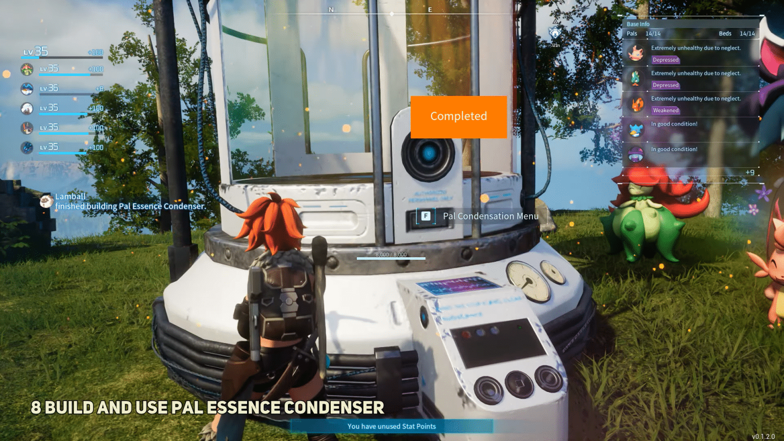 Palworld: A Guide On How To Level Up Pals And Improve Them