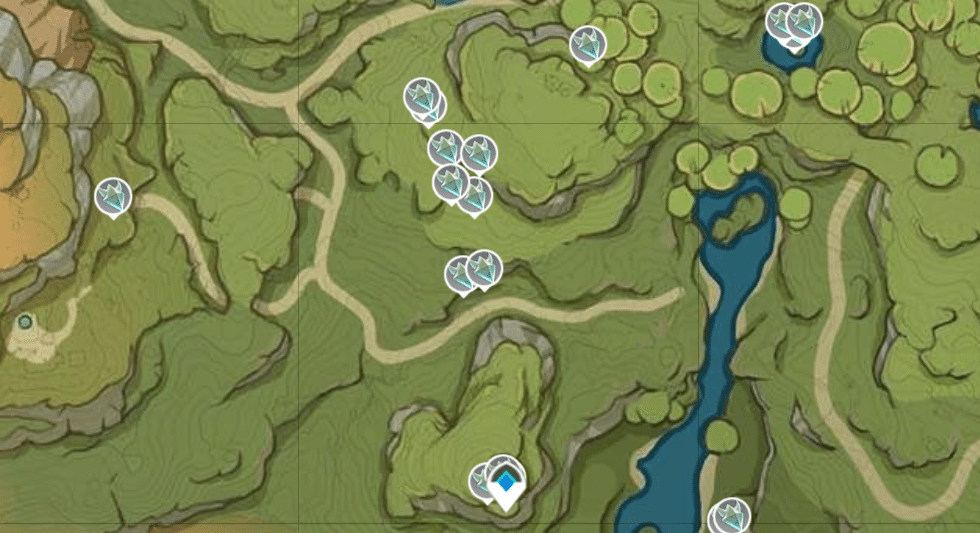 Easiest Crystal Core Locations Guide in Genshin Impact