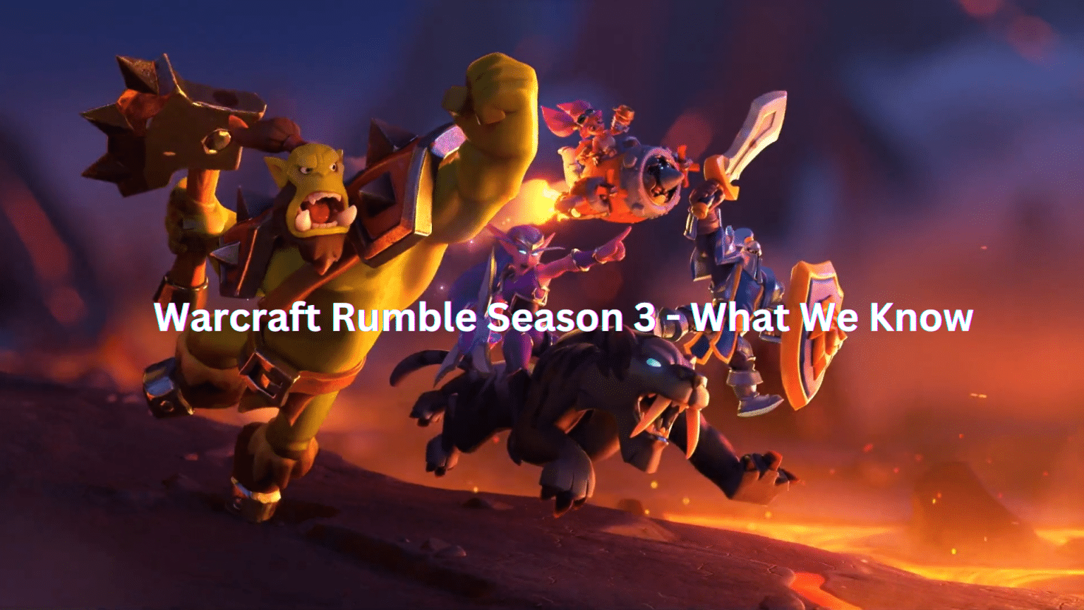 Warcraft Rumble Season 3 - What We Know