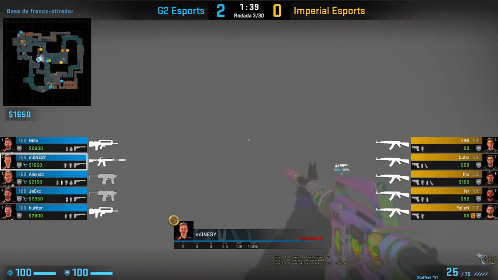 m0NESY Reveals Game-Changing Vertigo CS2 Bug