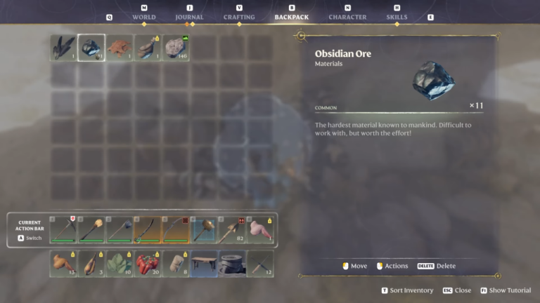 Enshrouded Obsidian: How to Get it