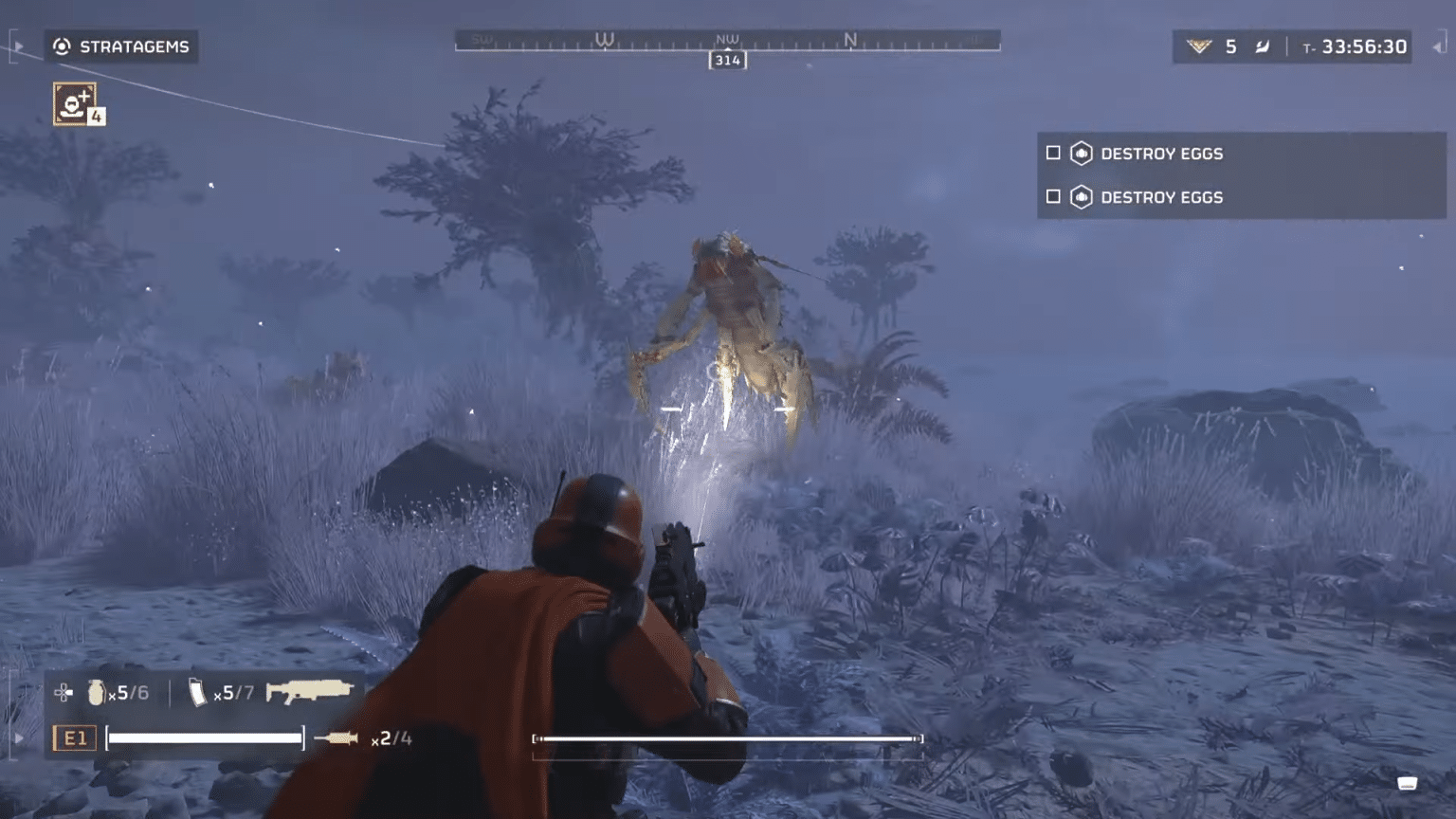 The Best Loadout for Hunters in Helldivers 2