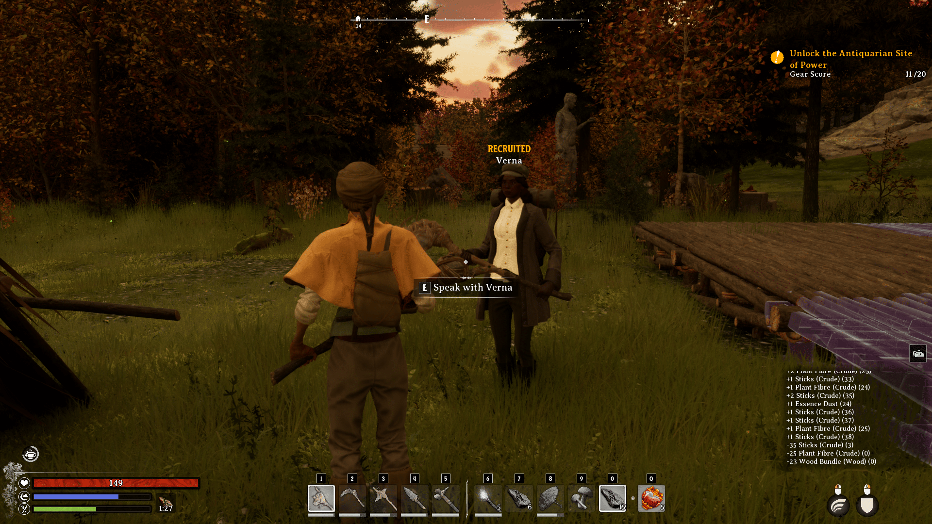 How to Recruit Nightingale Survivor NPCs