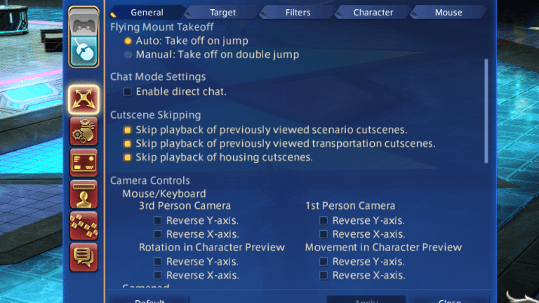 FFXIV Best Settings to Play With