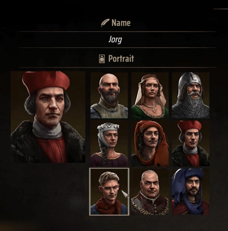 Manor Lords Character Creation and Coat of Arms Customization: How Much ...