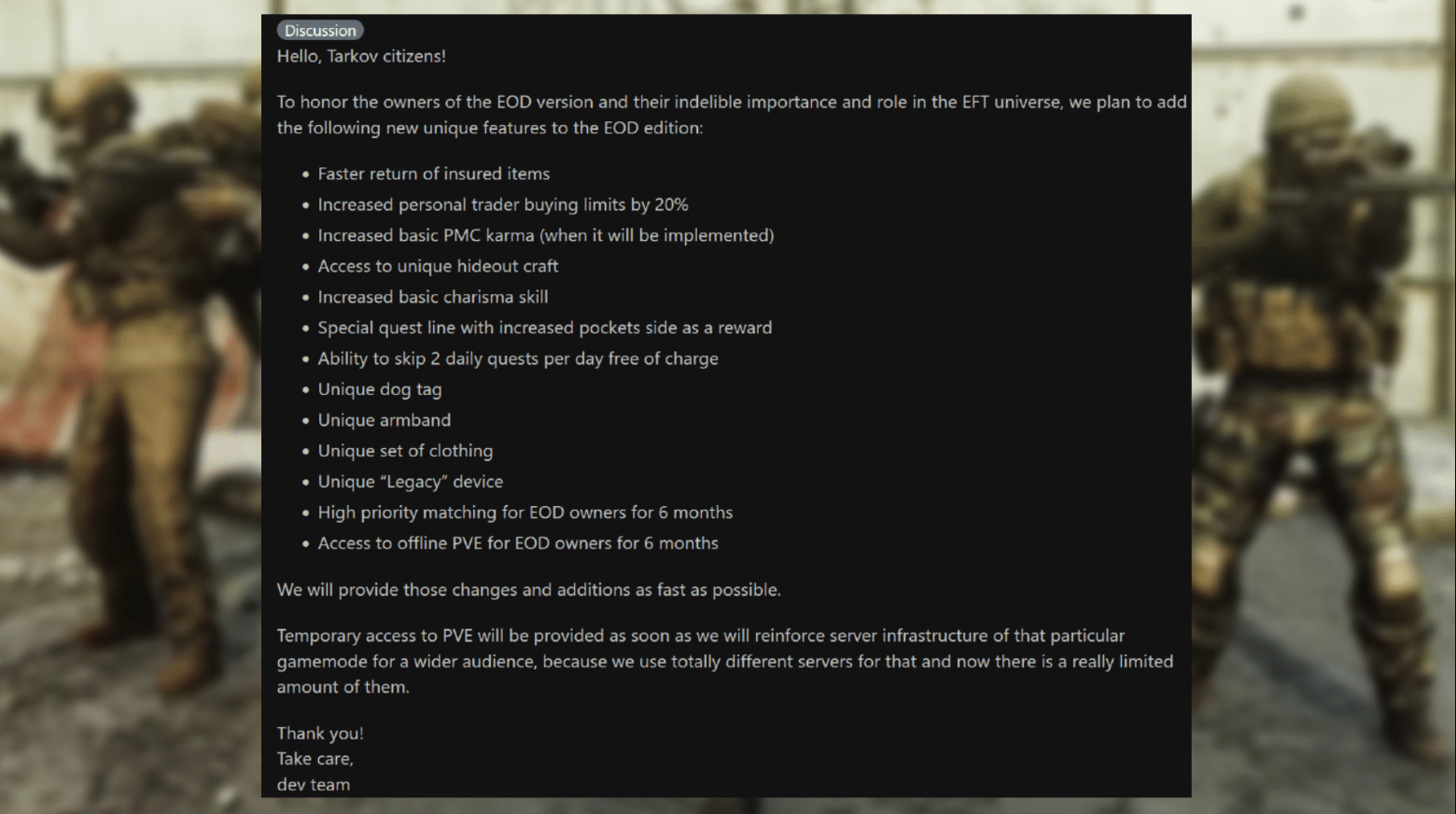 Escape From Tarkov PvE Scandal Leaves Players Enraged