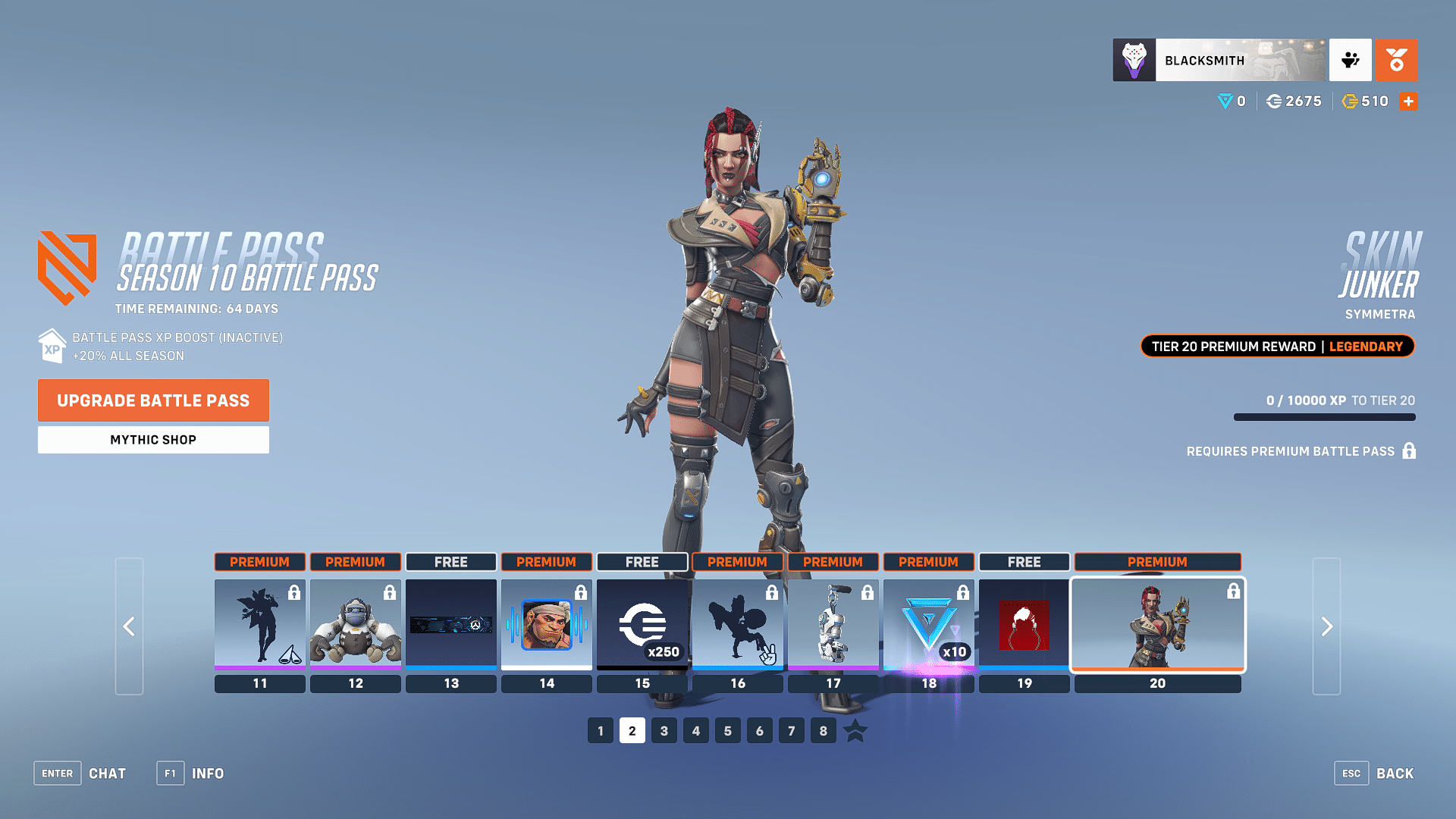 Overwatch 2 Season 10: Venture Forth Battle Pass Rewards (Skins ...