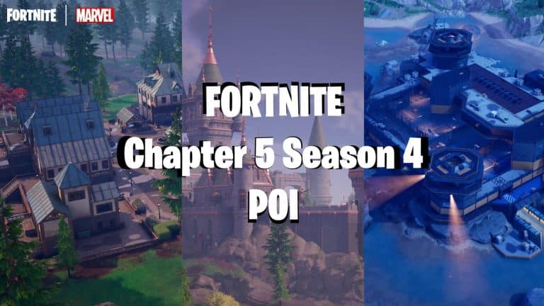 Fortnite Chapter 5 Season 4 Map Announced - All Big New POIs