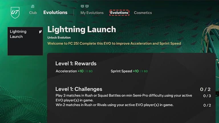 EA FC 25 Evolutions - Complete Guide to Big Upgrades